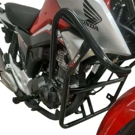 Protetor Carenagem Ferro Tforce Honda Cg Fan 150 Ano 2015