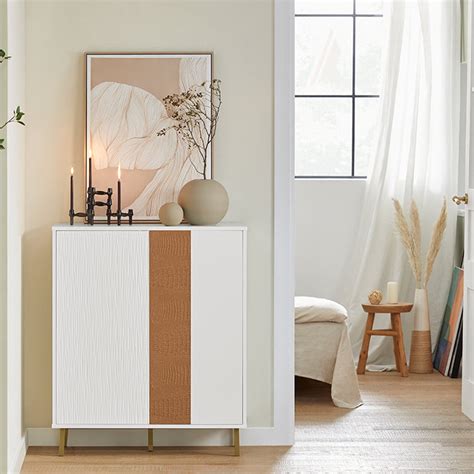 Sobuy Küchenschrank Sideboard Flurschrank Kommode Fsb70 W