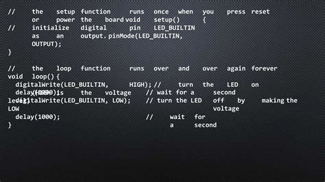 arduino 101 workshop introduction to arduino and motor driver ppt