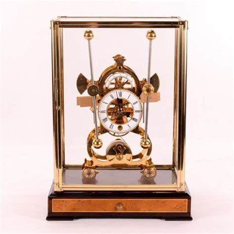 Harrison Grasshopper Skeleton Baton Clock Price Guide