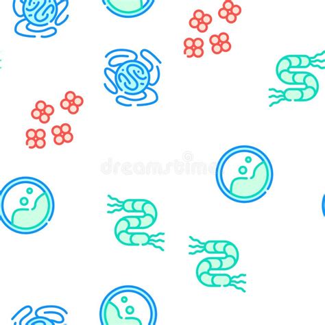 Pathogen Virus Disease Collection Icons Set Vector Stock Vector