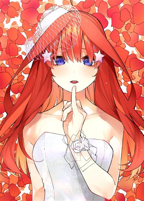 Bakgrundsbilder 5 Toubun No Hanayome Animeflickor Långt Hår Stora