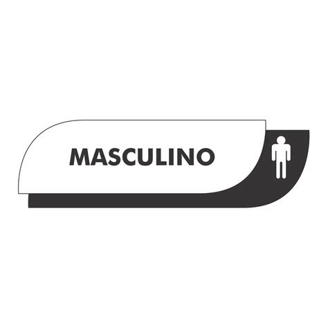 Banheiro Masculino Placa Identificação Loja Towbar Sinalização de Segurança