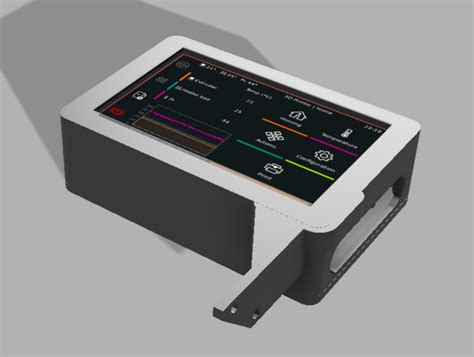 Free Stl File Bigtreetech Btt Pi Tft50 With Rpi 3b Case 🧞‍♂️・3d