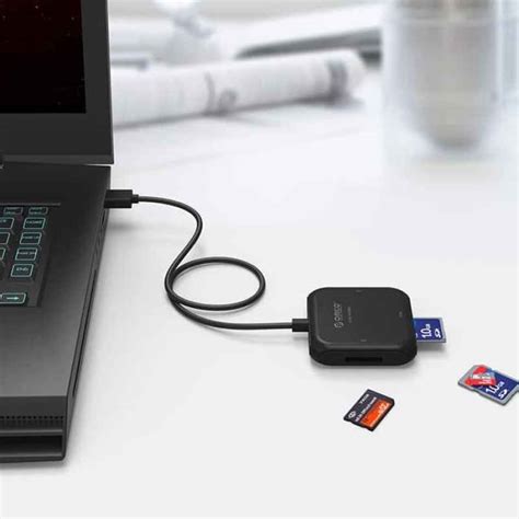 Jual Orico Crs31a Multifunction Tf Sd Cf Ms Card Reader Di Seller