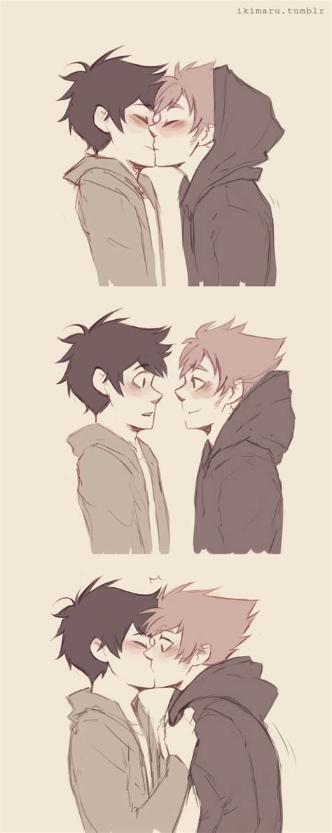 Kiss The Boii By Ikimaru Art On Deviantart