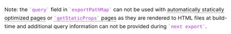 GetStaticProps Overrides ExportPathMap Issue Vercel Next Js GitHub