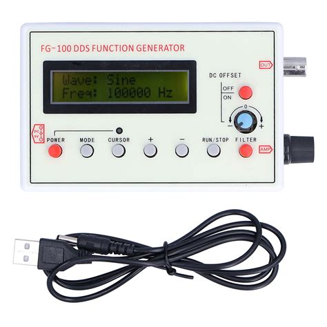 Buy Mini Functional Signal Generator Dds Function Generators Pbt Dc 3 5‑10v 1hz‑500khz For