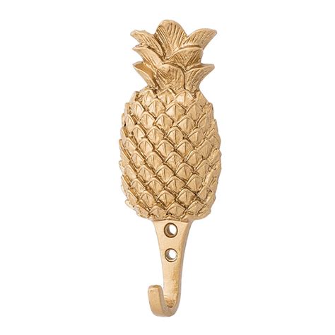 Gold Pineapple Hook Paper Plane