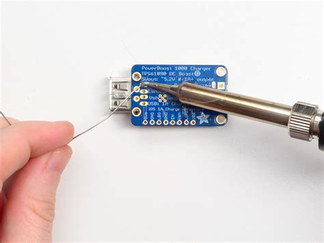 Assembly Adafruit Powerboost 1000c Adafruit Learning System