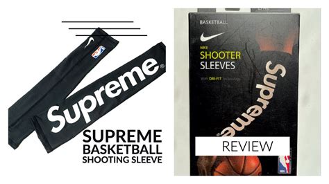 Supreme Nikenba Shooting Sleeve Youtube