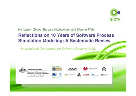 Pdf Reflections On 10 Years Of Software Process Simulation Modeling A Systematic Review