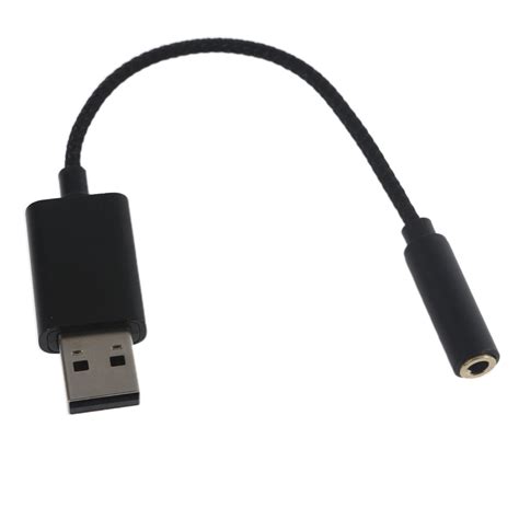 Usb To 35mm Jack Microphone Headset Adapter Usb S Grandado
