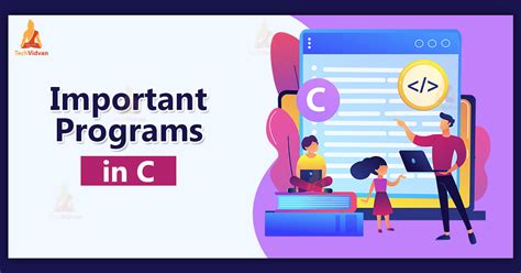 Basic C Programs For Practice Techvidvan