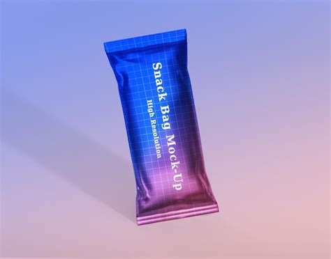 스낵 초콜릿 및 캔디 바 목업 프리미엄 Psd 파일