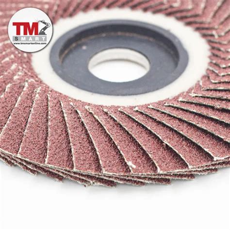 ใบขัดกระดาษทราย ซ้อนหลังแข็ง Gold 4 นิ้ว Abrasive Disc