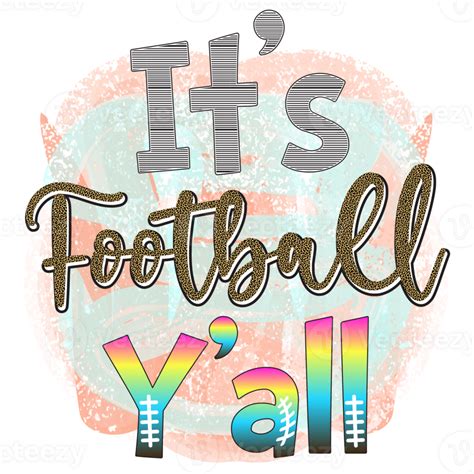 Football Sublimation Design 24071299 Png