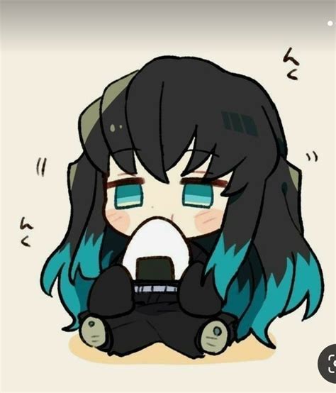 Tokito Muichiro Chibi Anime Garabatos Lindos Dibujos Animados Bonitos