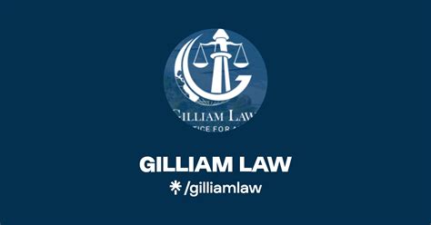 Gilliam Law Instagram Facebook Tiktok Linktree