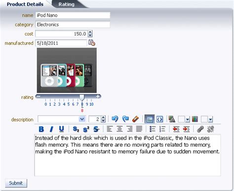 Oracle Jdeveloper 11g Release 2 Tutorials Developing Ajax Based User Interfaces With Adf Faces