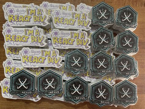 React Nexus On Linkedin Stickers Arrived