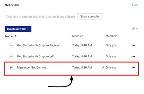 how to integrate zapier with messenger bot using webhook dropbox