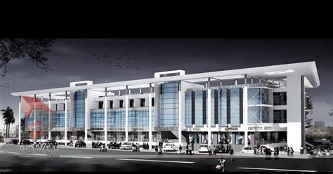 Corporate Building Design 3d Rendering Industrial 3d Rendering
