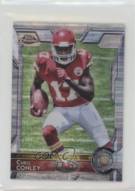 2015 Topps Chrome Mini Rookies Pulsar Refractor 159 Chris Conley RC