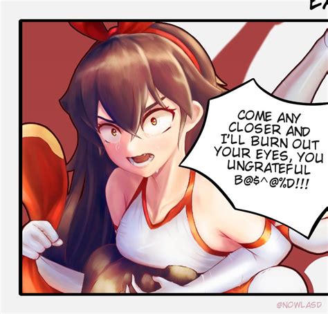 An Angry Amber Fan Art R Genshin Impact