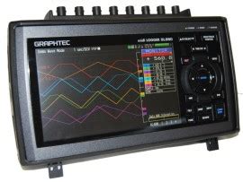 GRAPHTEC GL High Speed And High Voltage Data Logger With Color Display Channel