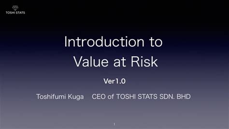introduction to var pdf