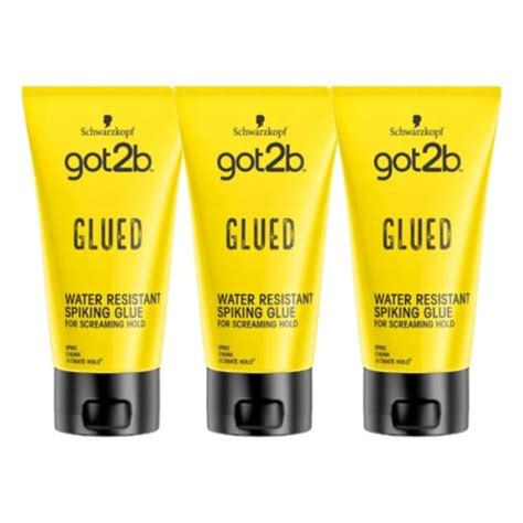 Schwarzkopf Got2b Żel Klej do Włosów Mocny Glued 3 12640345499 - Allegro.pl