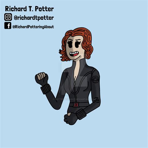 Black Widow Avengers Assemble By Potteringabout On Deviantart