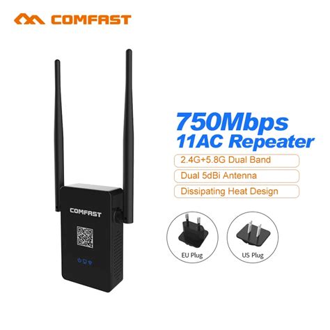 Comfast Dual Band 24ghz 750mbps 5ghz 433mbps Wireless Wifi Router