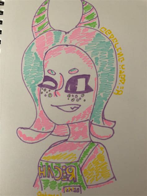 Octoling Hacker By Cerealissoup On Deviantart