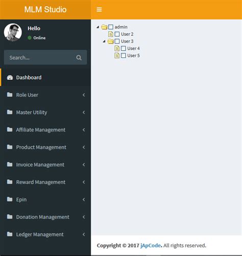 MLM STUDIO Multilevel Marketing Software Asp Net MVC Open Source Application V Binary By