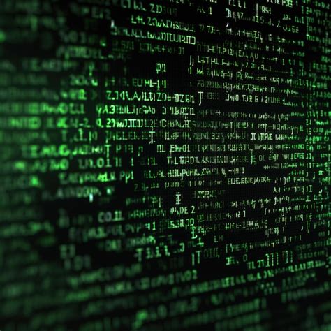 Premium Ai Image Digital Binary Code Background