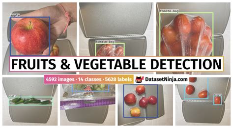 Fruits And Vegetable Detection Dataset Ninja