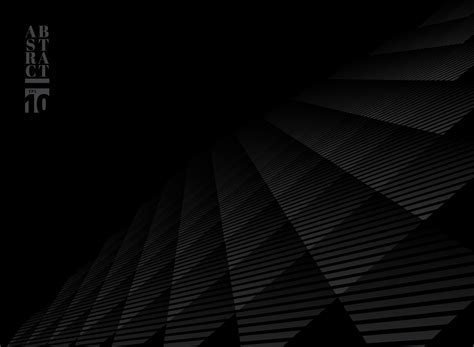 Abstract Black And Gray Subtle Lattice Square Pattern Perspective