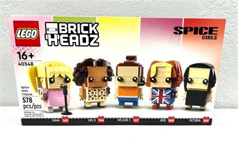 Lego Brick Heads Spice Girls Brand New Set Auctionology Llc