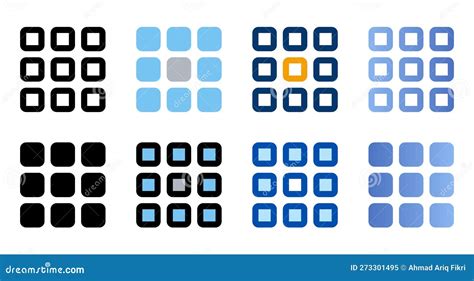 Menu Icons In Different Style Menu Icons Different Style Icons Set
