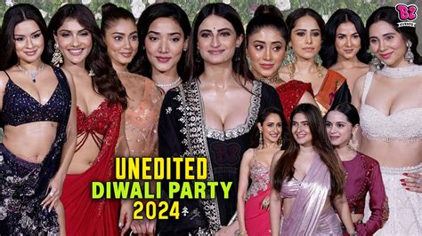 Unedited Diwali Party Avneet Kaur Palak Tiwari Shivangi Munawar