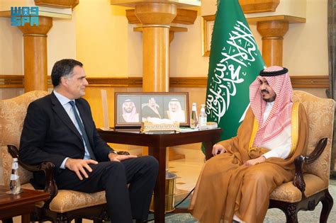 عام نائب أمير منطقة مكة المكرمة يستقبل سفير الاتحاد الأوروبي لدى المملكة