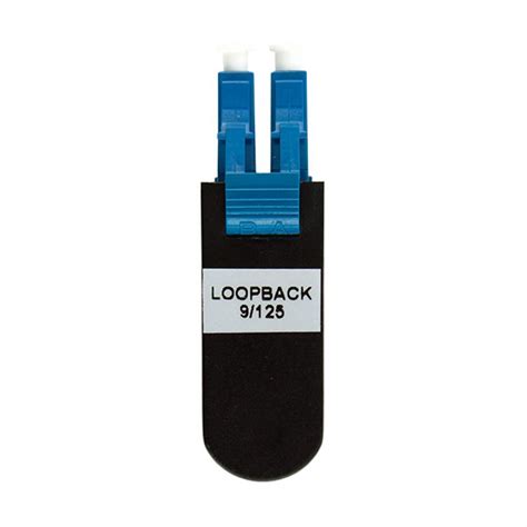Lc Upc Fiber Optic Loopback Adapter Single Mode 9 125 μm Duplex Lynn