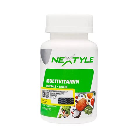 قرص مولتی ویتامین پلاس لوتئین نکستایل داروخانه آنلاین مفیدطب