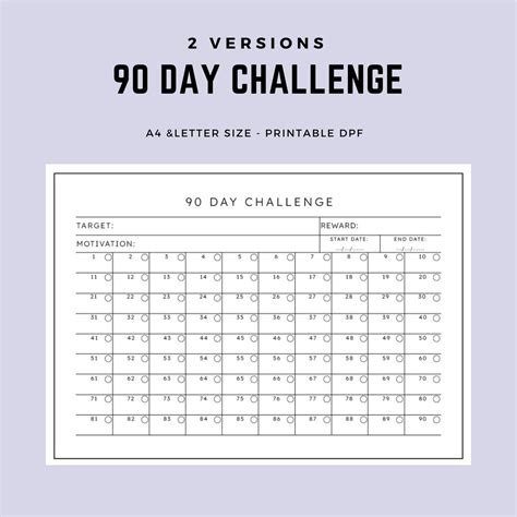 Turn Your Goals Into Reality With Our Dynamic 90day Challengethis