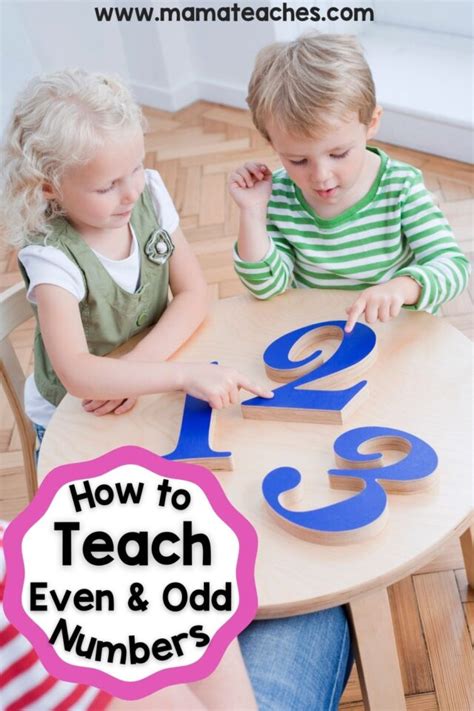 How To Teach Even And Odd Numbers Mama Teaches