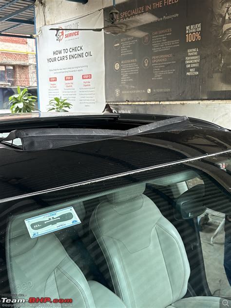 Jeep Compass Successfully Fixed The Stubborn Sunroof Rattle Team Bhp