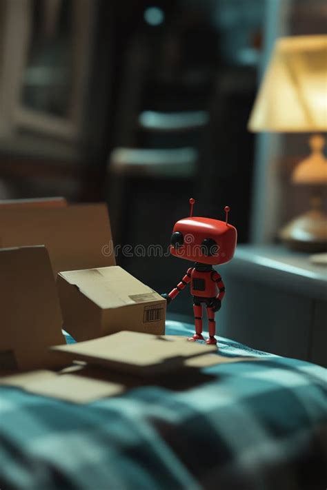 A Tiny Robot Explorer Discovering Human Household Items Stock