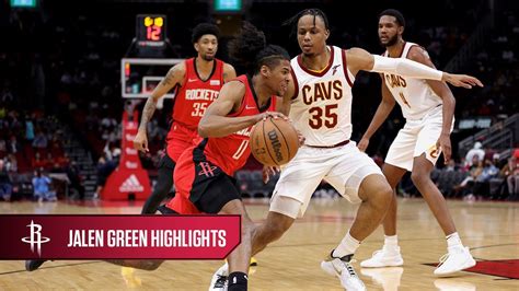 Jalen Green Highlights Houston Rockets YouTube